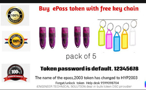 mtoken For digital signature certificate DSC download blank Token Smart ...