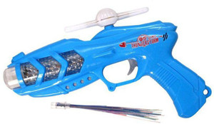 IndusBay LED Space Gun Toy with Light Sound Effect for Kids Boys Guns ...
