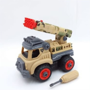 TOYICO! Smart City Military Truck With Screw Driver - Smart City ...