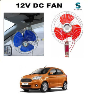 samest 6 Inch 12 Volt DC28 Car Interior Fan (12 V) Car Interior Fan ...