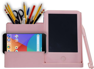 Flipkart.com | JENY 3 Compartments plastic Pen Stand with Visiting Card ...