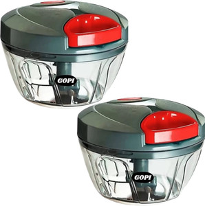 gopi by GopiStore CHOTE MIYA QUICK COMBO Vegetable & Fruit Chopper ...