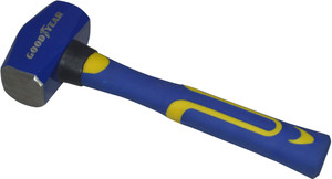 GOOD YEAR Club Hammer , Fibre Glass Handle Metal Hammer Hand Tools 1 Kg ...