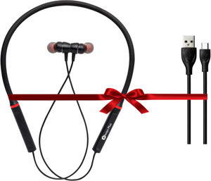 Always Plus Wireless Bluetooth Neckband Wire Protector Inside-H11 with ...