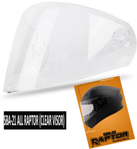 Steelbird Air SBA-21 RAPTOR Helmet Visor Compatible for All SBA-21 ...