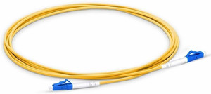 HANUTECH LC/PC-LC/PC Single Mode Simplex 5 Meter Fiber Optic Patch Cord ...