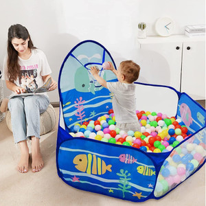 SARASI Sea Ball Pool, With 50 Balls, Play Tent For Kids, Indoor ...
