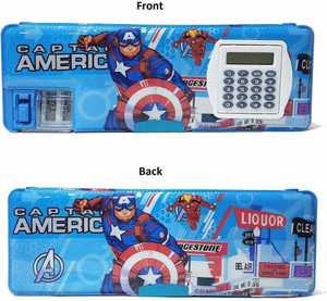 Flipkart.com | Dream Bag Captain America Calculator Pencil Box Double ...