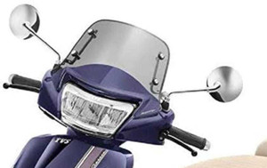 KOHLI BULLET ACCESSORIES Windshield Visor For TVS Jupiter Scotty With ...