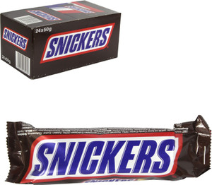 SNICKERS Chocolate Bar 50g x 24 Pieces BOX Bars Price in India - Buy ...