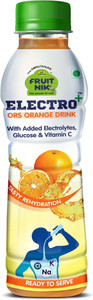 Amrutanjan FruitNik Electro+ ORS Rehydrating Energy Drink Hydration ...