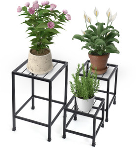 Livzing 3 Metal Plant/Gamla Stand Different Heights for Home Garden ...