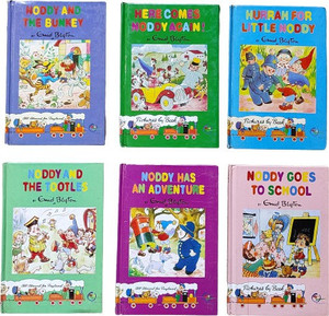 NODDY SET OF 6 STORY BOOKS FOR KIDS NODDY & THE BUNKEY, HERE COMES ...
