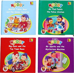 NODDY SET OF 4 STORY BOOKS FOR KIDS MASTER TUBBY BEAR & THE SNOWY ...