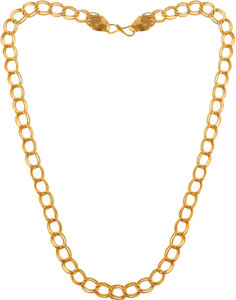 Zabby Allen Zabby Allen Trendy Design Men and Boys Gold Plated Chain ...