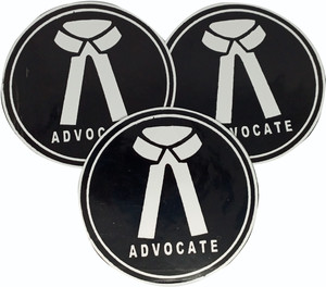 Fateh 10.16 cm Advocate Sticker for Bike , Car and Office Cabin Gate ...