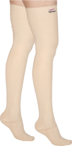 TYNOR Compression Garment Leg Mid Thigh Closed Toe, Beige, XL NORMAL ...