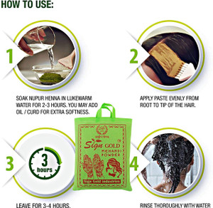 sign gold Naturals 100% Pure Heena Mehndi packet - Price in India, Buy ...