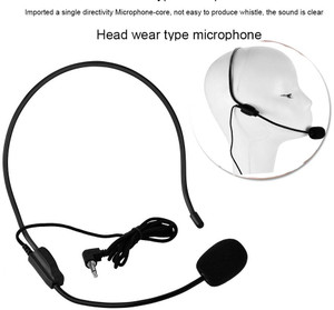 PULTO Camera Microphone For Voice Recording Neck Headset Mic lavalier ...