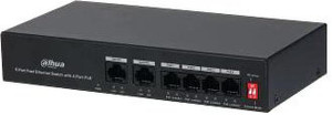 DAHUA DH-PFS3006-4ET-36 6 Ports 100 Mbps Unmanaged Network Switch ...