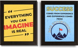 INSPIRINGBRUSH Positive Quotes Frames for Study Room, Office Decoration ...