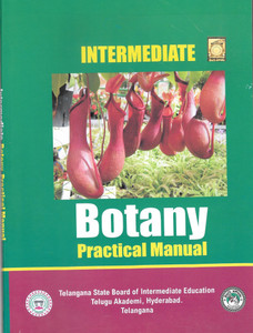 Intermediate Botany Pratical Manual Sem VI [English Medium] [Telugu ...