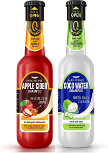 PARK AVENUE New Coco Water & Apple Cider Beer Shampoo Combo 180ml 2Pc ...