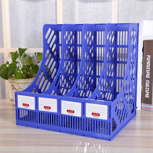 Flipkart.com | Kebica 4 Compartments Acrylic File Organizer Large Size ...