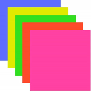 Flipkart.com | Eclet Origami Sheets/Construction Paper (Single Side ...