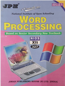 JPH NIOS Guide Of Word Processing For Class 12 (Code 219): Buy JPH NIOS ...