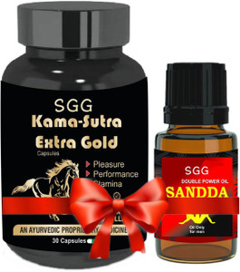 Shiv Global Group Kama Sutra Extra Gold Capsule 30 Sandda 15ML 100% ...