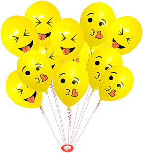Flipkart.com | Miss & Chief Solid (Pack of 25) Emoji Smiley Face Latex ...