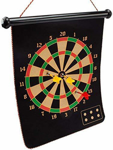 ephesians Magnetic Dartboard with 4 Darts for Kids, Multicolor, 12-Inch ...