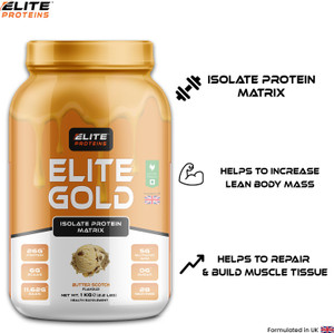 ELITE PROTEINS Elite Protein ELITE GOLD 2KG BUTTERSCOTCH Protein Shake ...