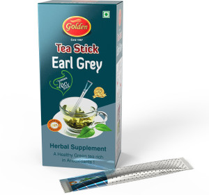 Golden Early grey tea 20 gms 10 Sticks Pack Of 1 packet Bergamot Orange ...