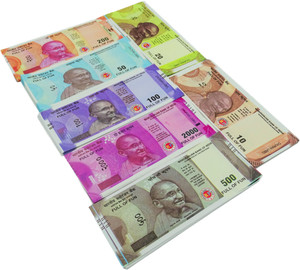 Johnnie Boy Combo (10 Each x 7=70 Nakli Note) Playing Indian Currency ...