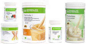 HERBALIFE Formula 1 orange + protein powder 200+shake mate+cell u loss ...