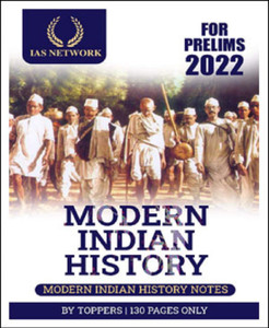 IAS Network Modern Indian History UPSC Notes By Toppers English Medium ...