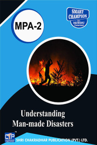 IGNOU MPA 2 Help Book Understanding Man-Made Disasters IGNOU Study ...
