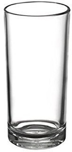 Yera (Pack of 6) Glassware Epitome Clear Glass Tumbler, Water Glass ...