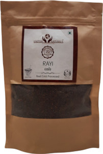 Vikeshi Naturals Rayi Seeds | Rai Real Cold Processed 500gms, Pack of 1 ...