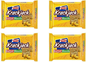 PARLE KRACKJACK BUTTER MASALA Biscotti Biscuit Price in India - Buy ...