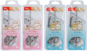 Deli EH657 School Ruler Set Drafting Kit Price in India - Buy Deli ...