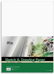 Flipkart.com | Campap 100% Cellulose Acid free paper A3 180 gsm Drawing ...
