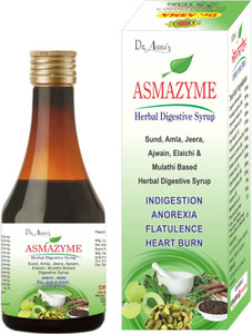 Dr. Asma Herbals Asmazyme 200ml Syrup for Digestive Health & Acidity ...