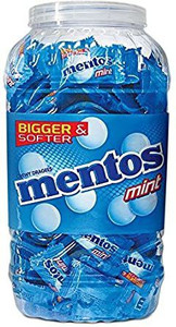 Mentos MINT FLAVOUR,CHEWY CANDY JAR MINT Chewing Gum Price in India ...