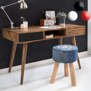 G Fine Furniture Sheesham Wood Study Witing Desk For Adults | Computer ...