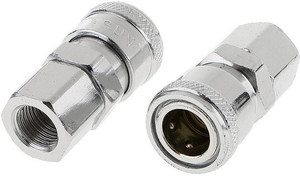 HOSEMART Pneumatic SF20 - Pack of 2 Quick Connector 1/4 BSP Air Line ...