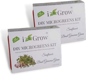 iGrow iGrow DIY MICROGREENS KIT Seed Price in India - Buy iGrow iGrow ...