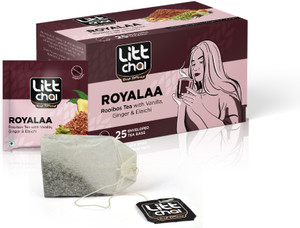 Litt Chai Royalaa Rooibos- Pack of 1(25Pcs Tea Bags) | Vanilla, Ginger ...